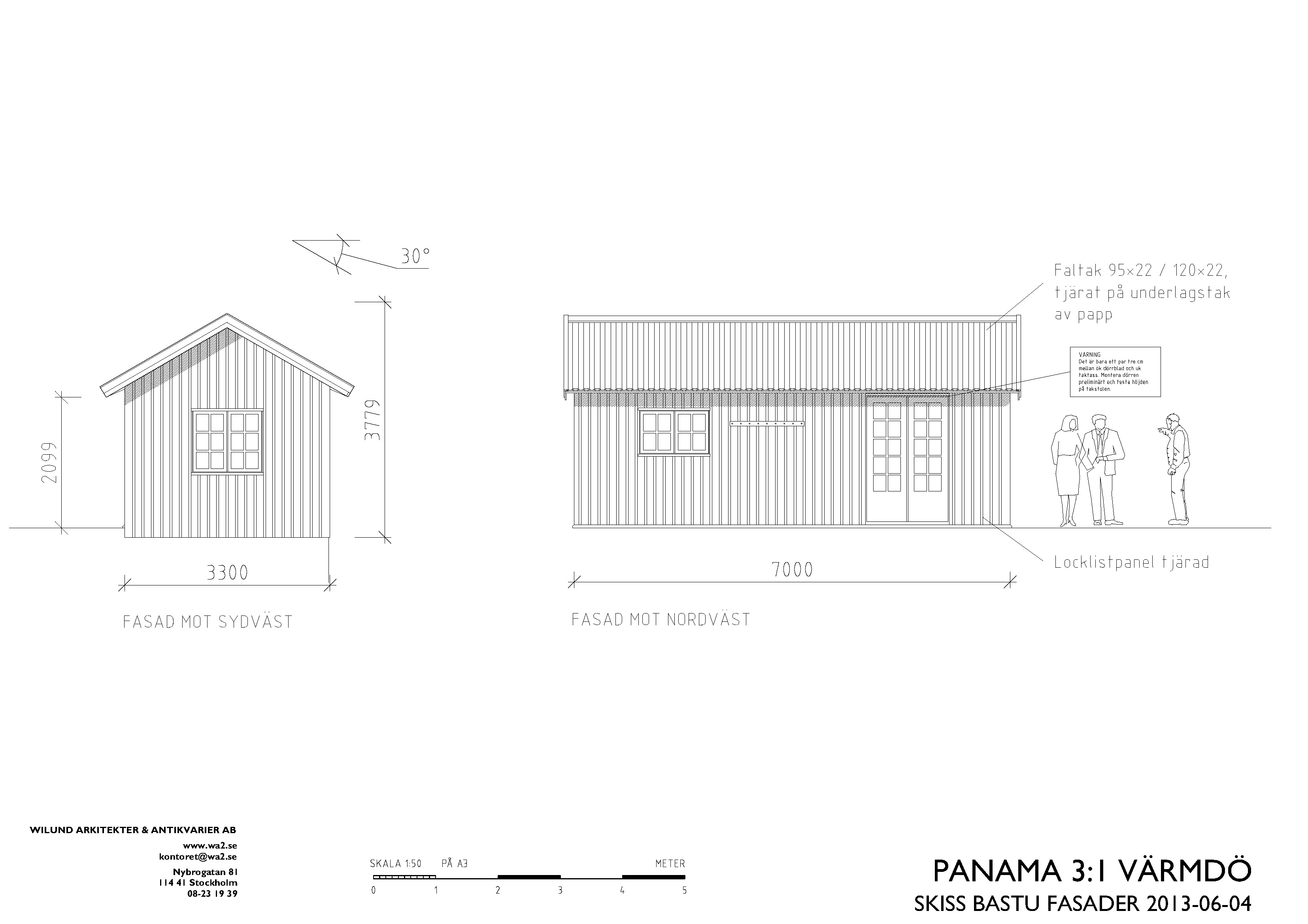 Bastu med faltak – WILUND ARKITEKTER & ANTIKVARIER AB